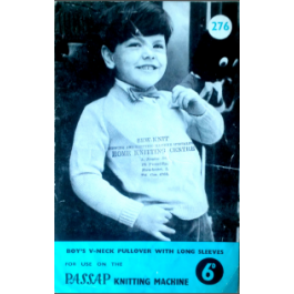 Passap M201 276 Boy's V-Neck Pullover