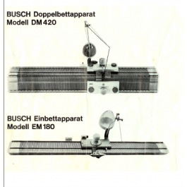 Busch DM420 EM180 Instruction Manual