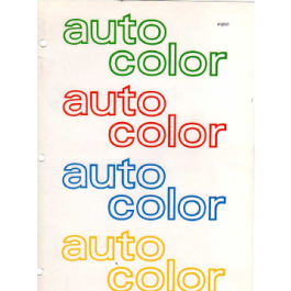 Passap E6000 Auto Color Changer User Manual