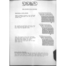 Bond How To Knit Tuck Stitch